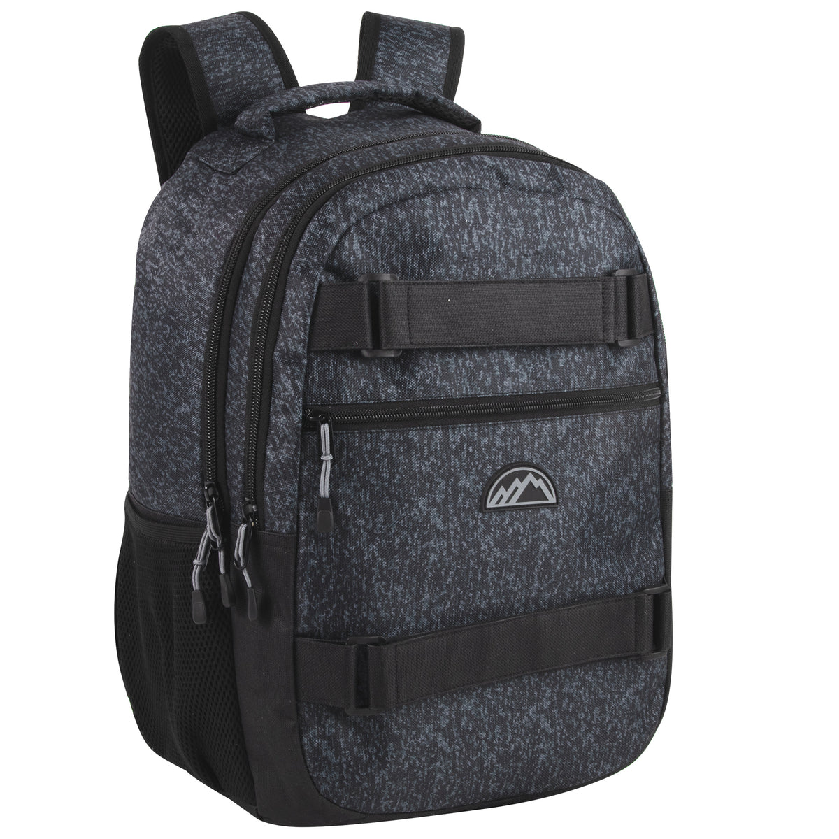 Bulk 24-pack Dual Strap Skateboard Backpack w Laptop Sleeve - Grey ...